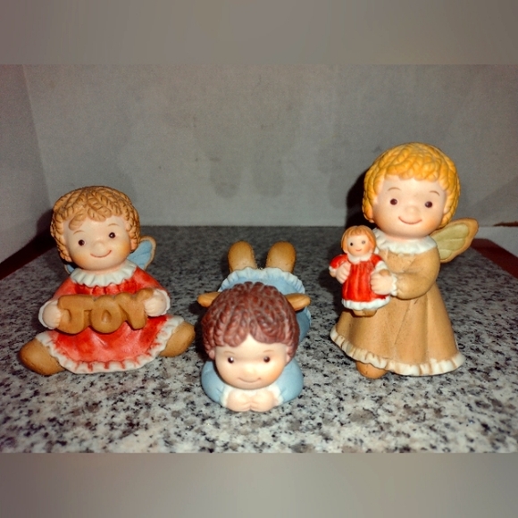 joy angels | Other | Joy Angles Home Interiors Set Of 3 Joy Angel ...